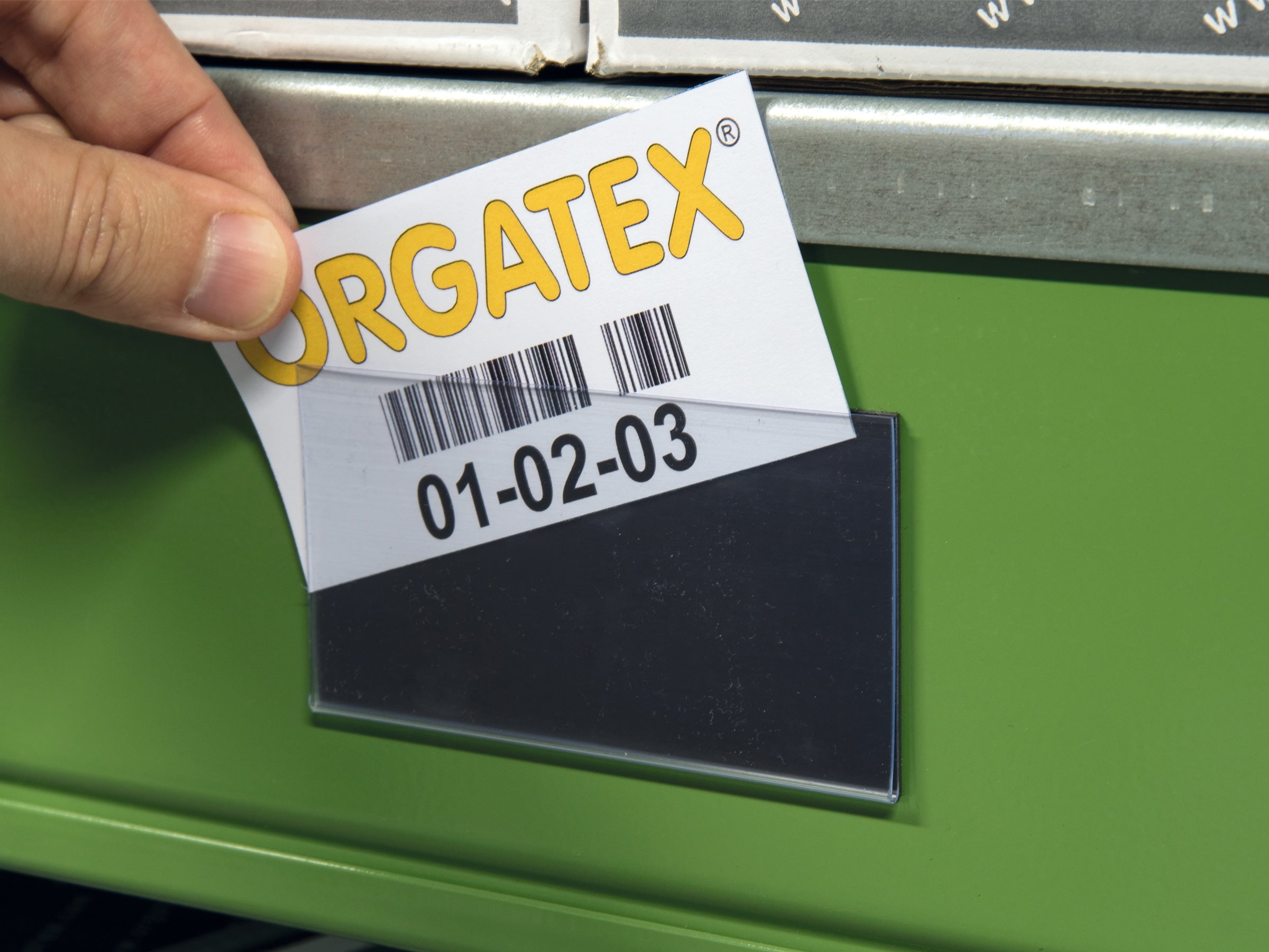 Label Holder - Transparent & Magnetic – Orgatex UK
