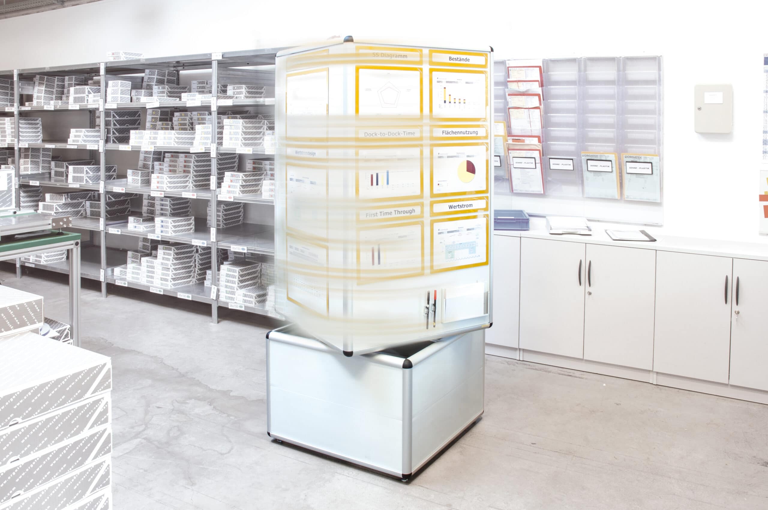 Lean Cube Visual Board – Orgatex UK